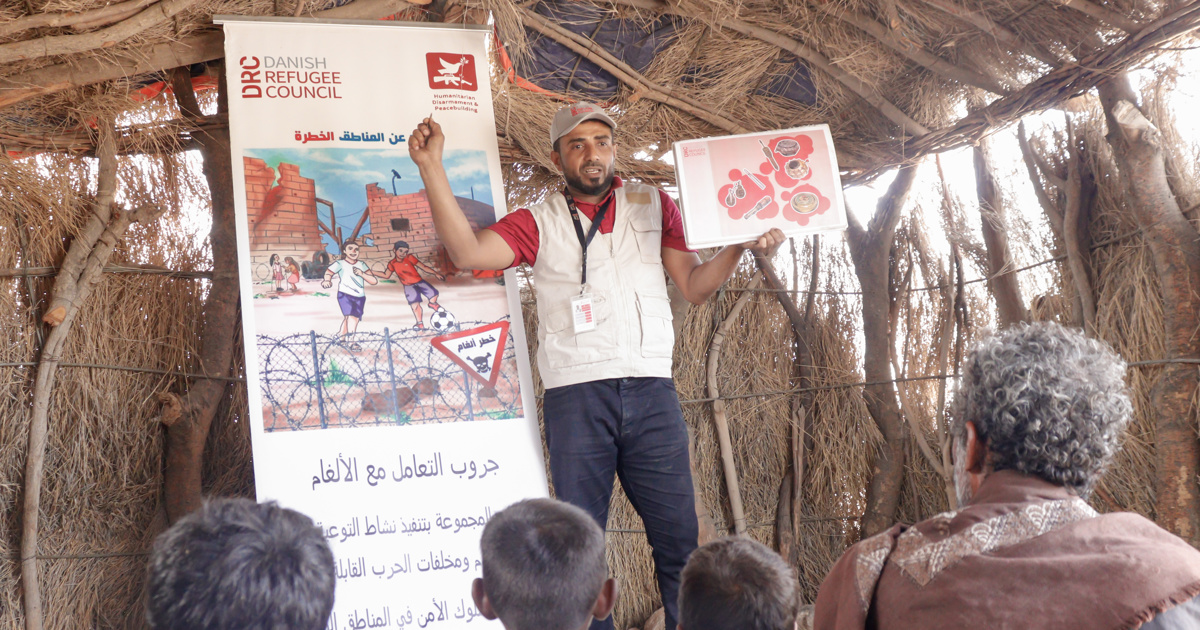 Awareness: A lifeline against the dangers of landmines in Yemen ...